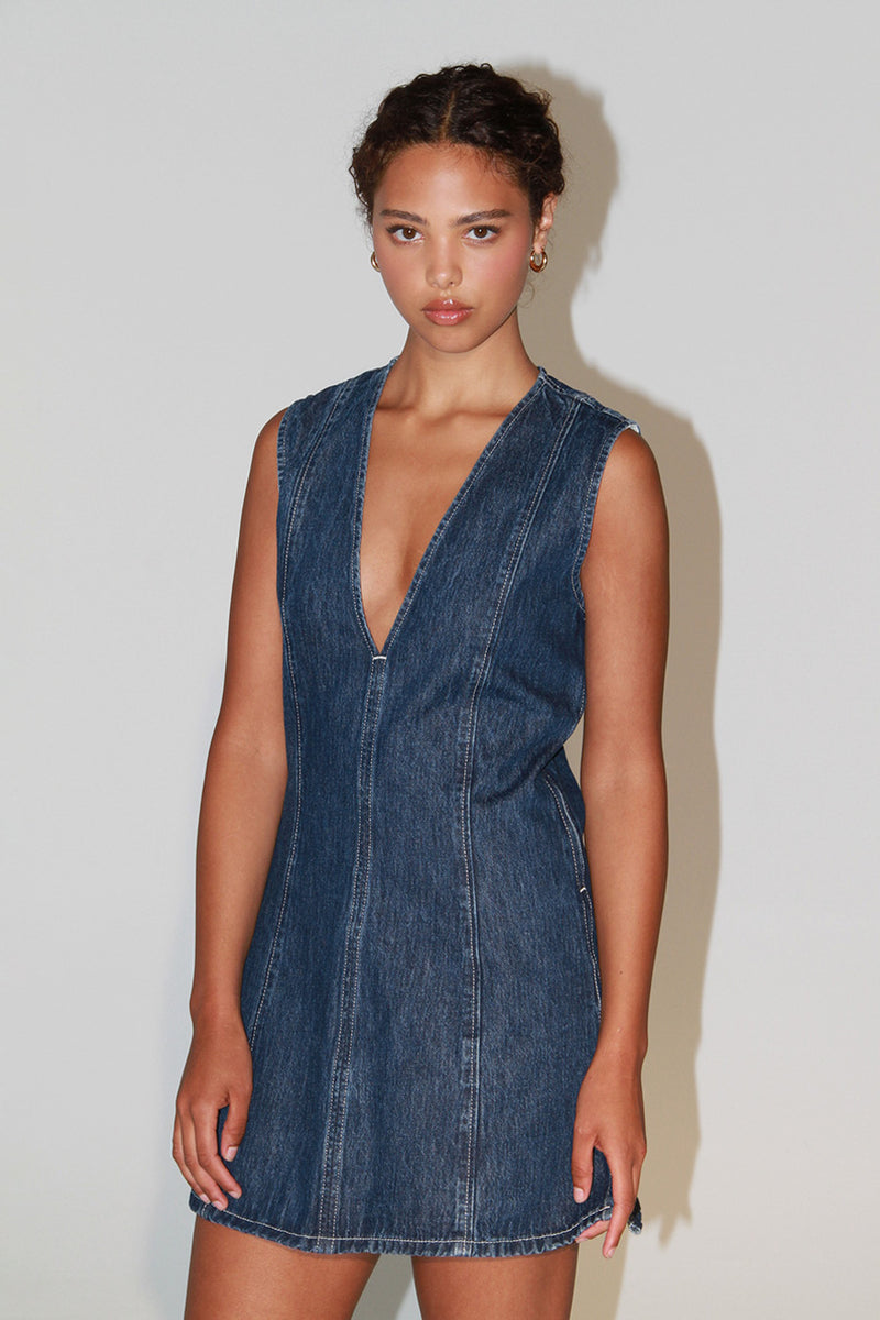 Laila Mini Dress - Twilight (FINAL SALE) – ÉTICA Denim
